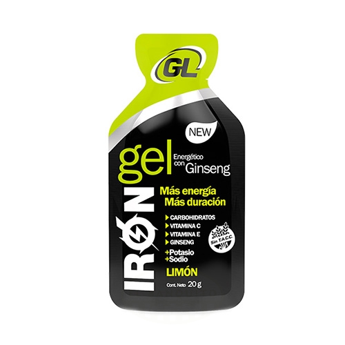 Iron Gel sabor Limón x 20 grs - Tienda Online El Banquito