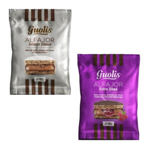 Guolis Alfajores con Baño de Chocolate x 60 Grs - Tienda Online El Banquito