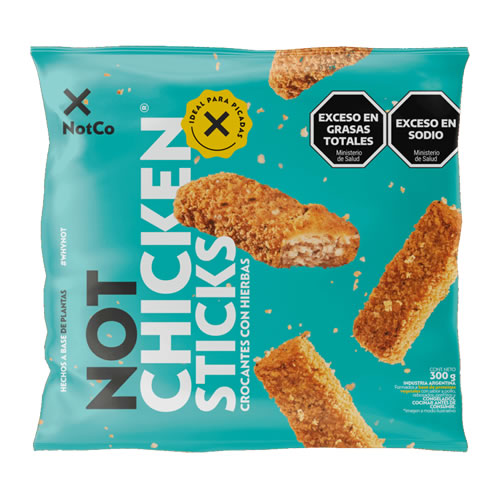 NotCo NotChicken Sticks x 300 Grs - Tienda Online El Banquito